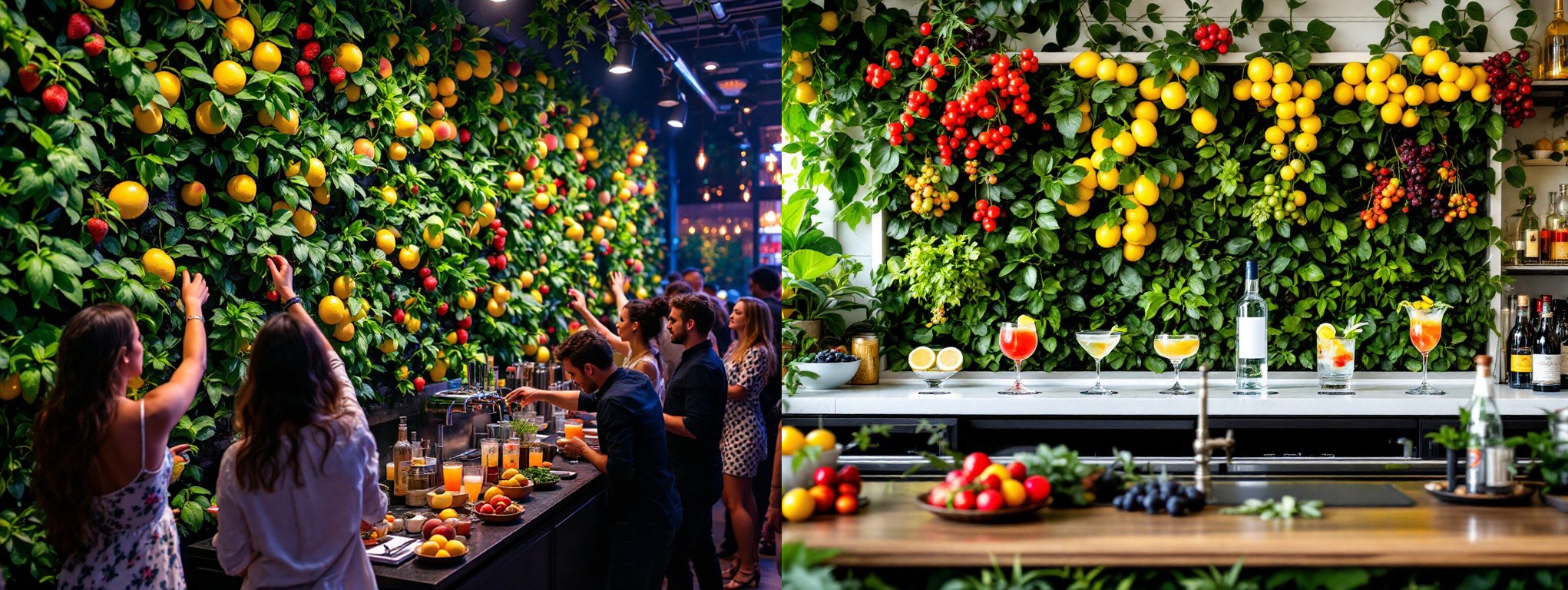 The Living Cocktail Wall - We design, install, and maintain green ...
